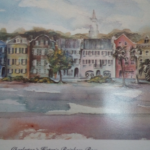 Madeline Carol | Art | Rainbow Row Picture | Poshmark